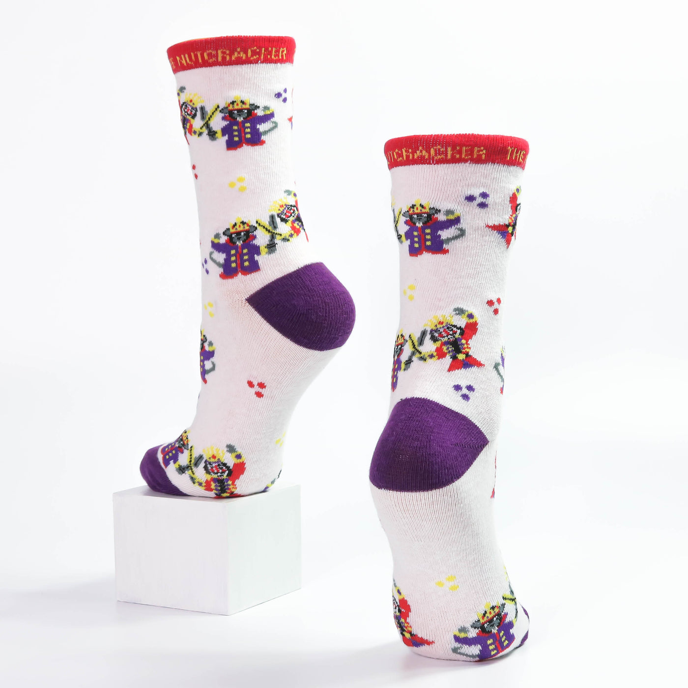 Nutcracker and Mouse King Fight Scene Light Weight Sock — Nutcracker ...