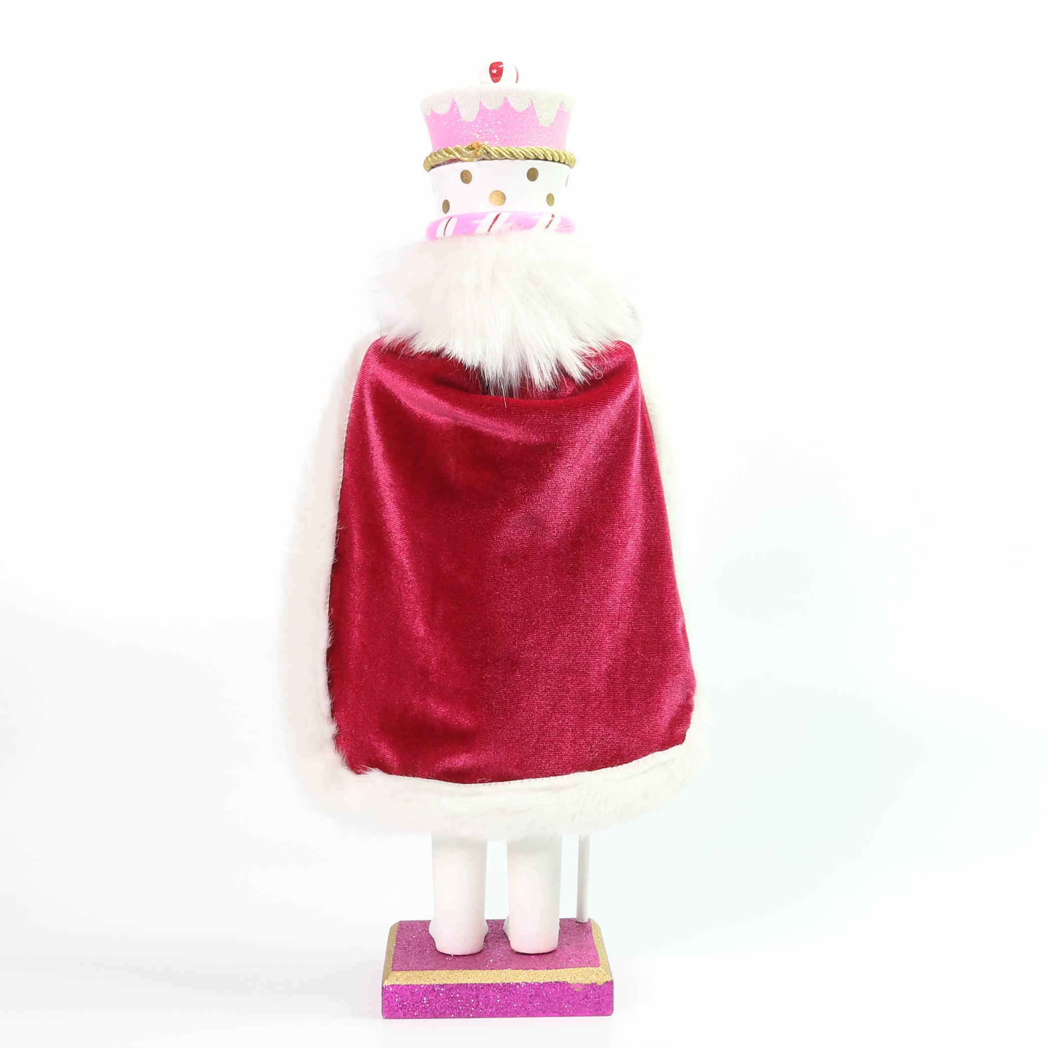 Pink Christmas Decorations Candy Nutcracker — Nutcracker Ballet Gifts
