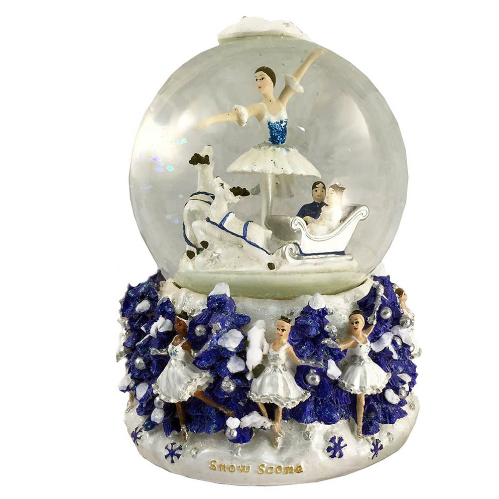 Musical Snow Scene Snow Globe 'The Waltz of the Snowflakes ...