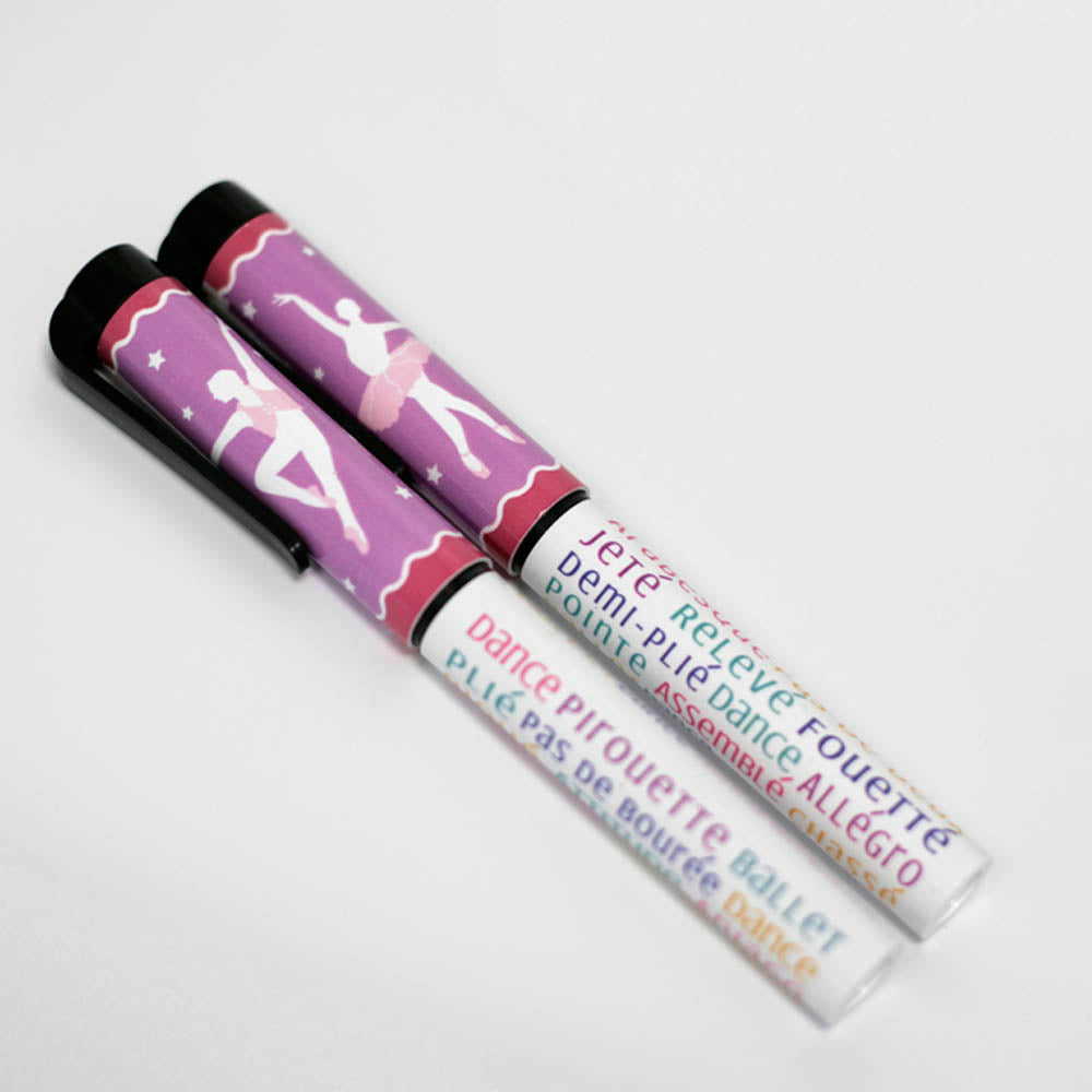 Ballet and Dance Double Sided Ball Point Pen set of 2 — Nutcracker ...